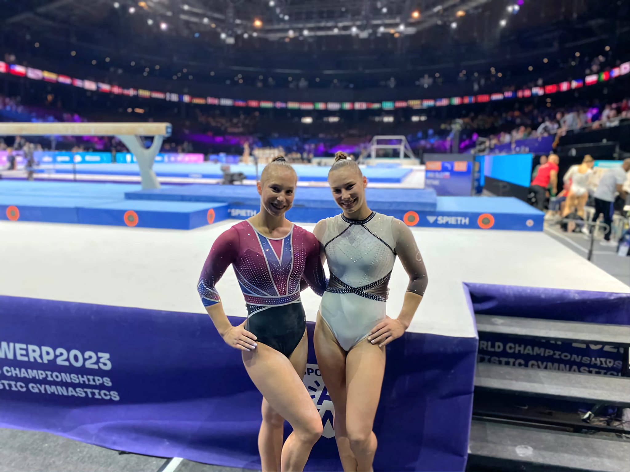 Lucija Hribar s prvo olimpijsko vstopnico – Gimnastična zveza Slovenije